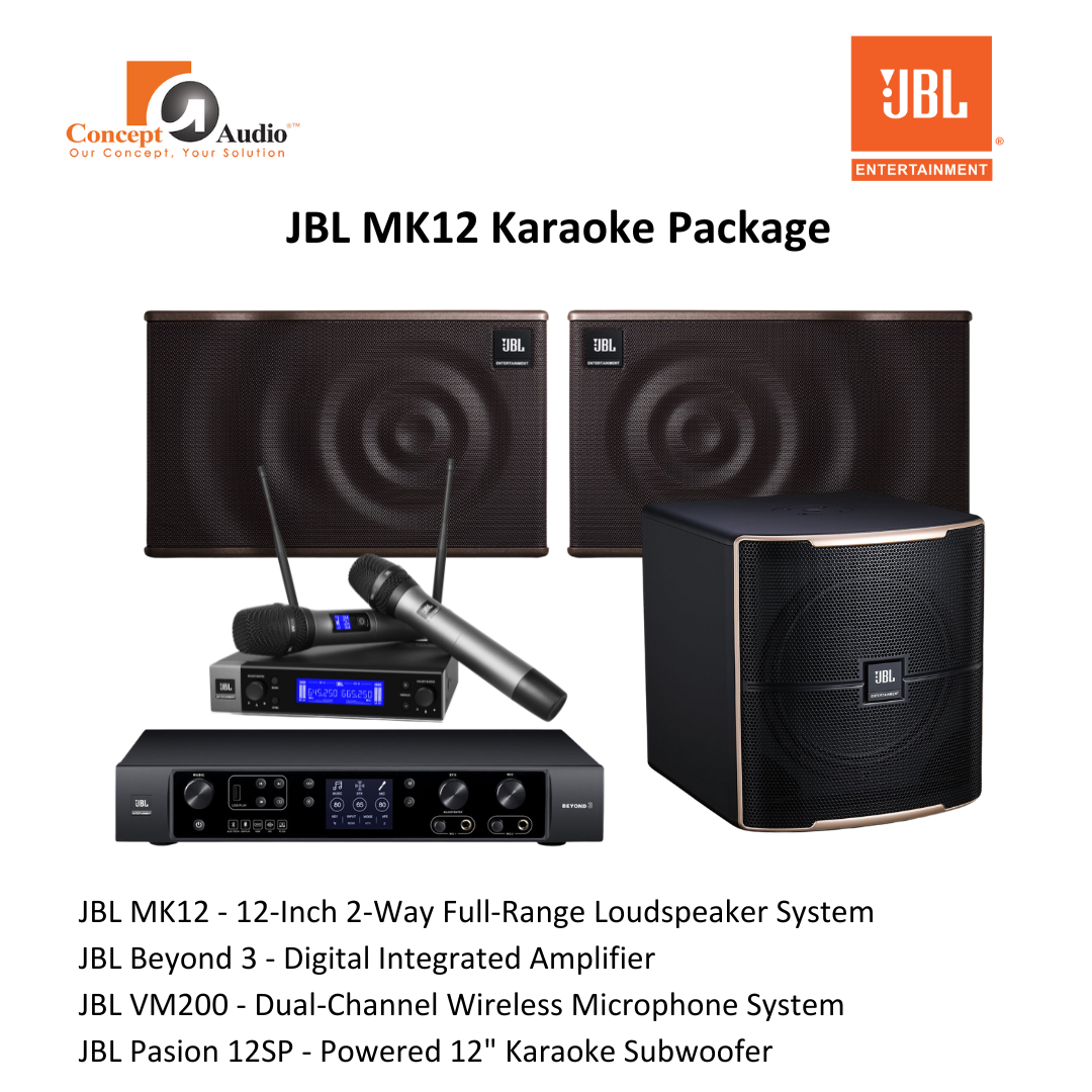 JBL MK12 Karaoke Package